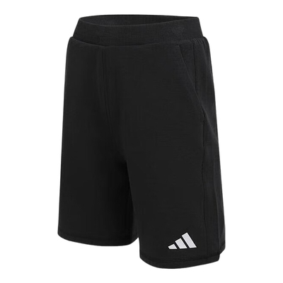 阿迪达斯童装夏薄男棉舒适透气凉感休闲运动短裤五分裤KG3127