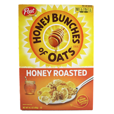 宝氏蜂蜜扁桃仁烘烤麦片即食脆