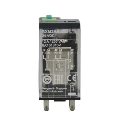 原装施耐德中间继电器RXM2AB1 RXM2AB2 B7 BD E7 ED F7 FD JD P7
