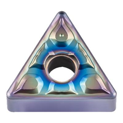 淘卡特数控钢淬火钢不锈钢高温合金精车彩色高硬刀片桃型外圆刀粒