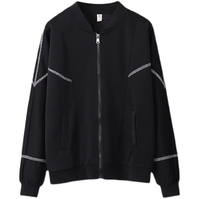 秋装新款大码时尚休闲夹克外套