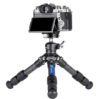 徕图迷你单反相机碳纤云台三脚架