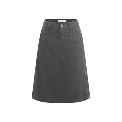 NONRESTRAIN高腰休闲五分中裤