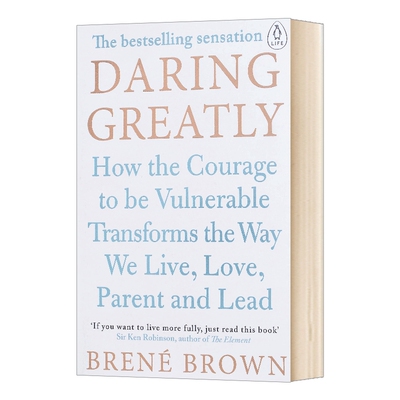 英文原版 Daring Greatly 直面脆弱 拥抱不完美的自己 无所畏惧 颠覆你内心的脆弱 英文版 进口英语原版书籍