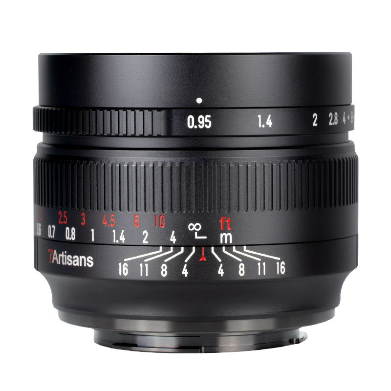 七工匠50mm f0.95人像夜神适用索尼A6400富士XS10尼康ZFC Z50佳能_虎窝淘