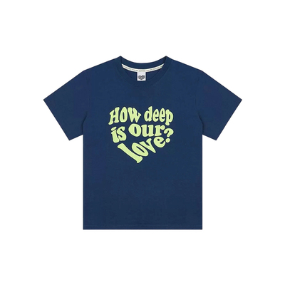 LUVISTRUE DN LUV TEE（海军蓝） MUSINSA韩国官网直邮进口