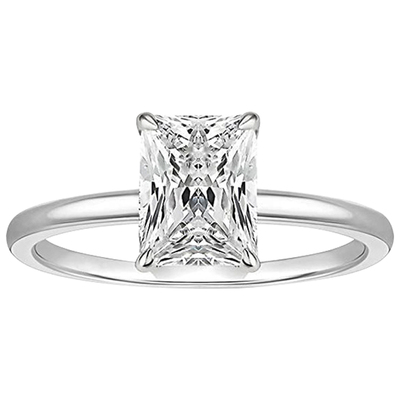 周梵生雷迪恩方形培育钻石女戒