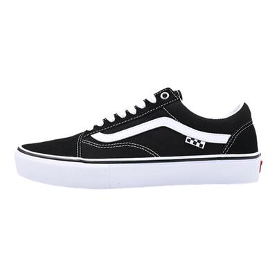 VANS范斯黑白低帮滑板鞋