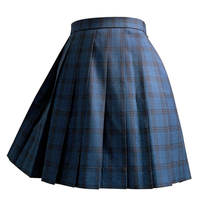 正统日系jk制服超短裙格子裙百搭