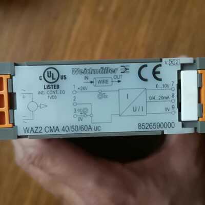 【议价-可维修】  Weidmüller / 隔离器 8526590000 /均有货