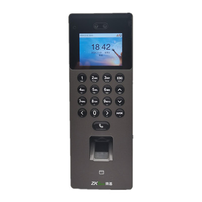 zface1100门禁系统一体机zkteco