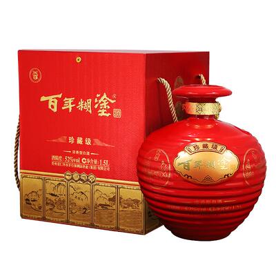 百年糊涂1500mL浓香型白酒52度