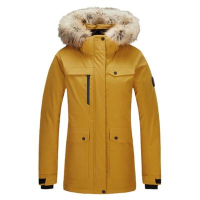 工装风鹅绒羽绒服男保暖女