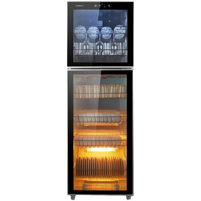 康宝立式双门商用不锈钢消毒碗柜