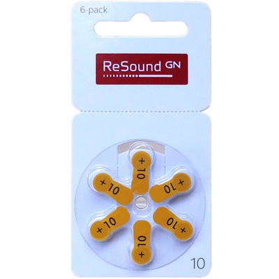 瑞声达锌空助听器电池A10