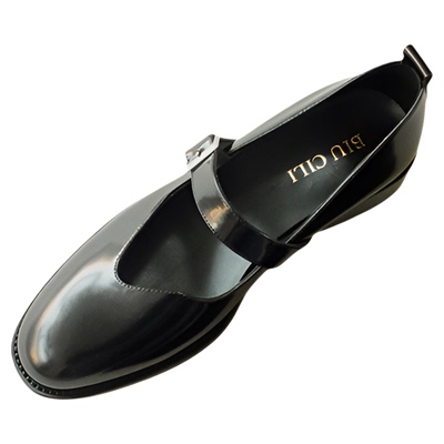 BIUCILI原创学院风玛丽珍小皮鞋