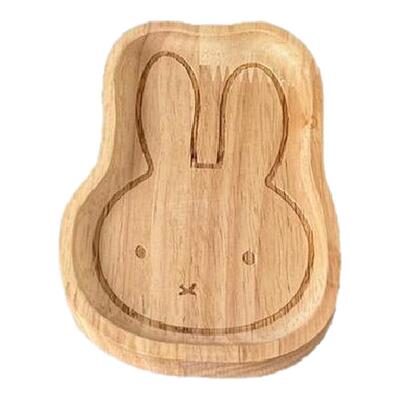 木制创意高颜值可爱味碟蘸料碟