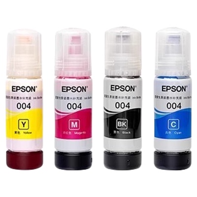 适用爱普生004打印机原装墨水