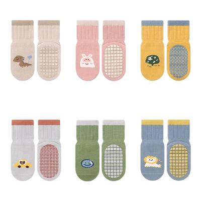 婴儿地板袜秋冬款学步防滑袜隔凉