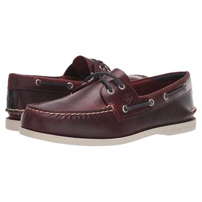 Sperry Top-Sider男休闲鞋皮面系带帆船鞋舒适百搭正品8834403