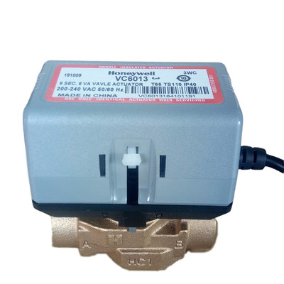 霍尼韦尔中央空调风机盘管二通阀