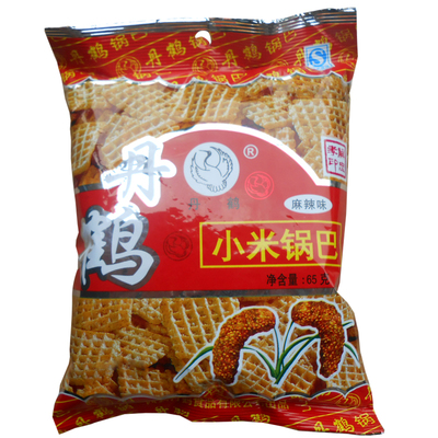 西安特产丹鹤65g种口味小米锅巴