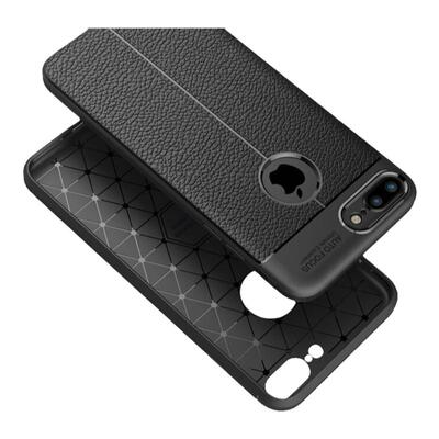 适用苹果iphone8磨砂皮纹手机壳