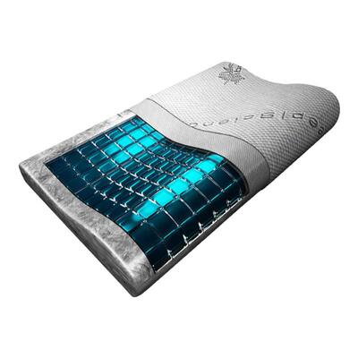 睡眠科学慢回弹记忆棉凝胶护颈枕