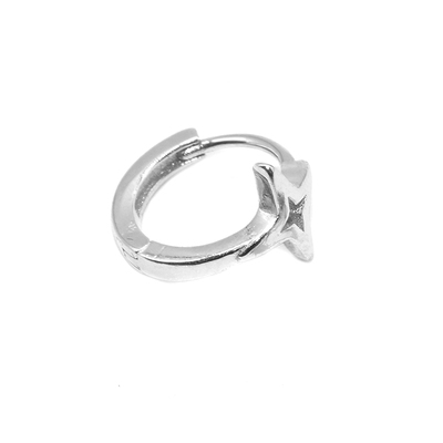 TWOLEAVES欧美纯银男女星星耳环