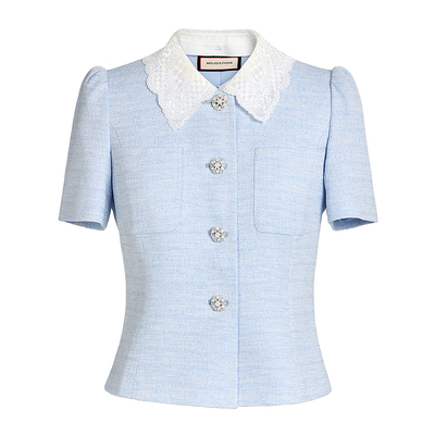 朗姿集团MOJO AVENUE莫佐千金玛德琳收腰夹克2025年新款时尚修身