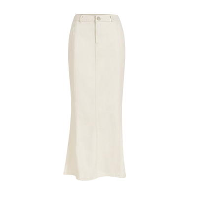 ITSNIKAR气质鱼尾牛仔半身裙