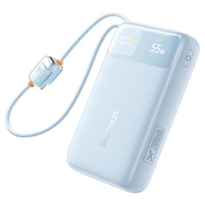 倍思自带双线充电宝55W适用小米