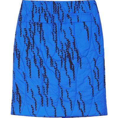 尼龙布时尚设计图案直筒半身裙