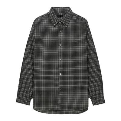 BEAMS翻领长袖衬衫时尚通勤