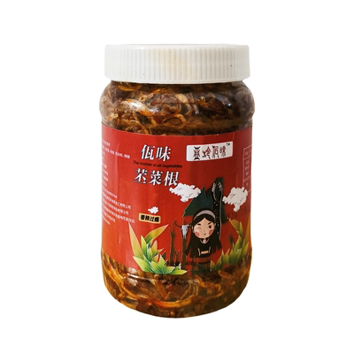 【亚玲佤味】云南普洱西盟 香辣佤味苤菜根 下饭菜 咸菜400g