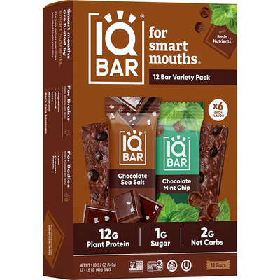 IQBAR植物蛋白能量棒运动代餐
