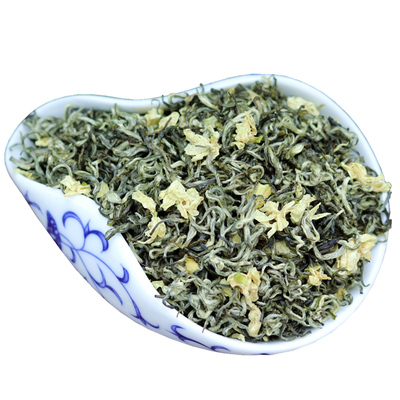 四川飘雪茉莉花茶叶2025新茶 罐装200g蒙顶山绿茶 特产特级浓香型