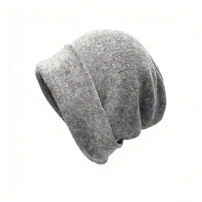 慵懒大头围显脸小百搭羊绒堆堆帽