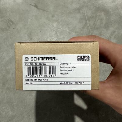 议价Schmersal/施迈赛行程开关MR330-11Y-M20-1366全新进口 现货