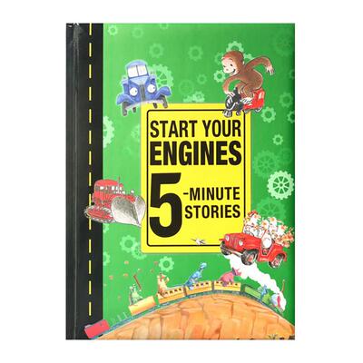 【中图原版】英文原版 Start Your Engines 5-Minute Stories 精装合辑10合1
