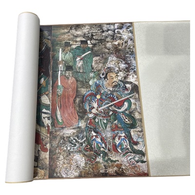 壁画永乐宫壁画朝元图高清微喷