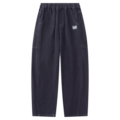 LeeKids春秋直筒耐磨牛仔裤