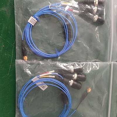 询价-PCB振动传感器线缆034G05，，蓝色线身，1