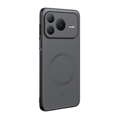 适用荣耀Power2内置磁吸皮质壳