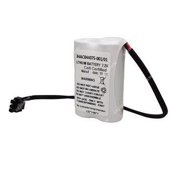 全新3HAC044075-001锂电池7.2V