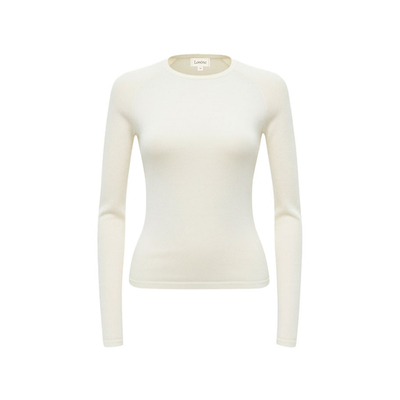 Lorene毛衣女纯羊毛针织衫