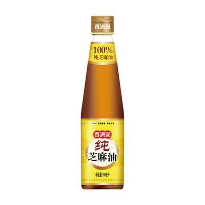 香满园芝麻香油180ml*1瓶调味烹饪火锅烧烤调味凉拌菜调料油食用