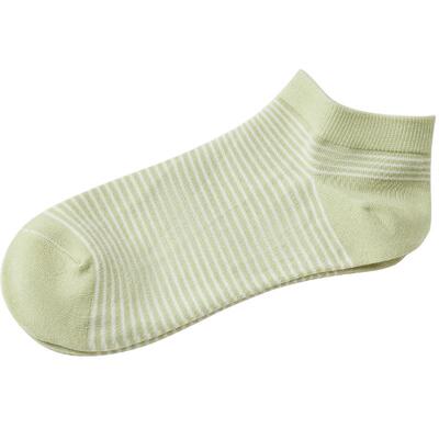 IEF/爱依服2双装2025春季新款日系时尚细条纹设计舒适无痕短袜