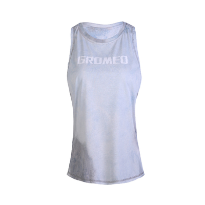 扎染运动无袖背心女跑步瑜伽健身