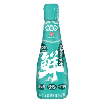 伊例家黑松露素蚝油238g点蘸炒饭海鲜耗油烧烤提鲜